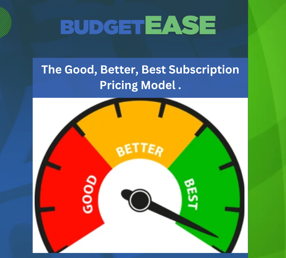 The Good, Better, Best Subscription Pricing Model